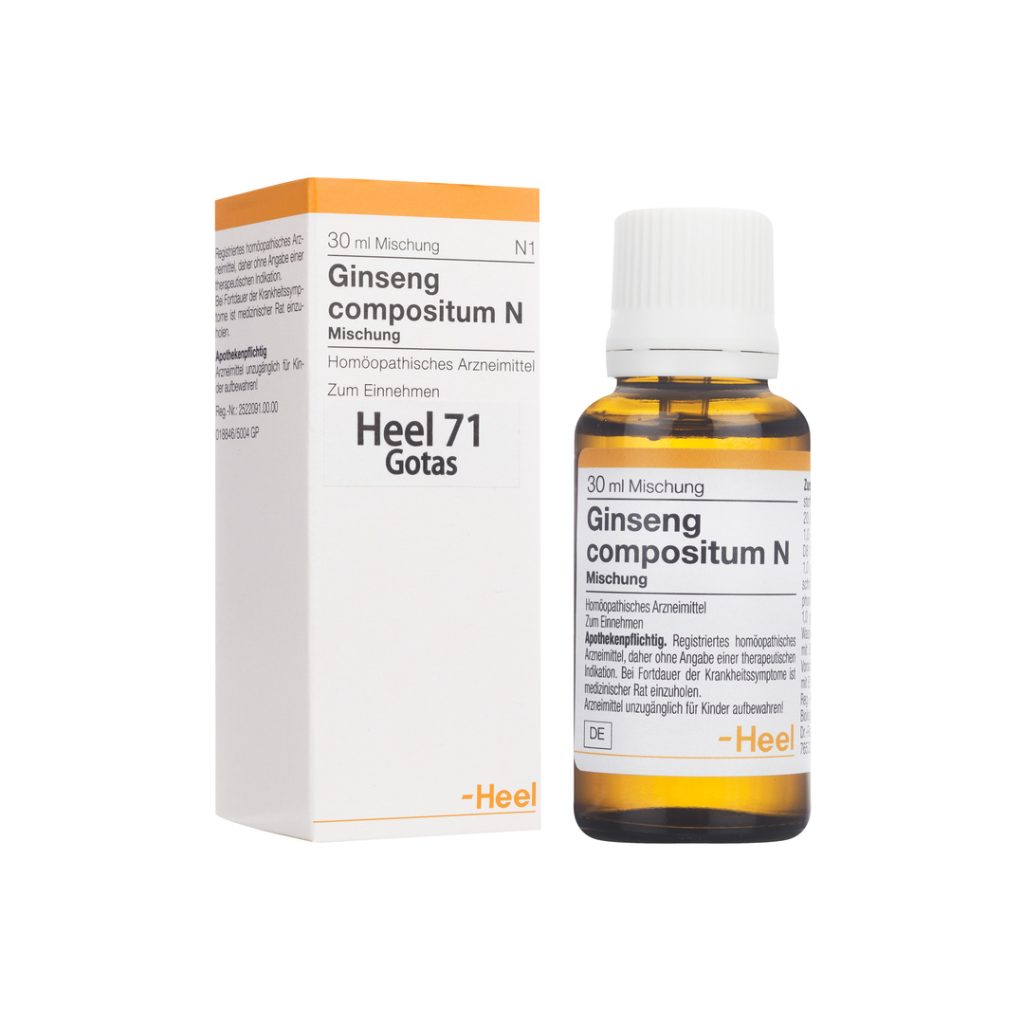 Ginseng Compositum Gotas - La Farmacia Biológica
