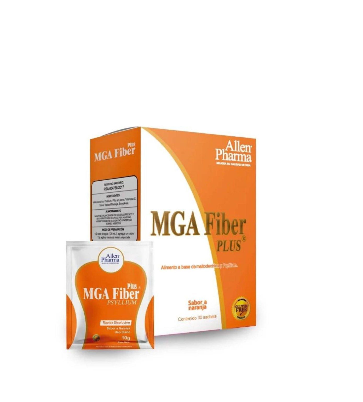 Suplemento de fibra natural MGA Fiber Plus - La Farmacia Biológica